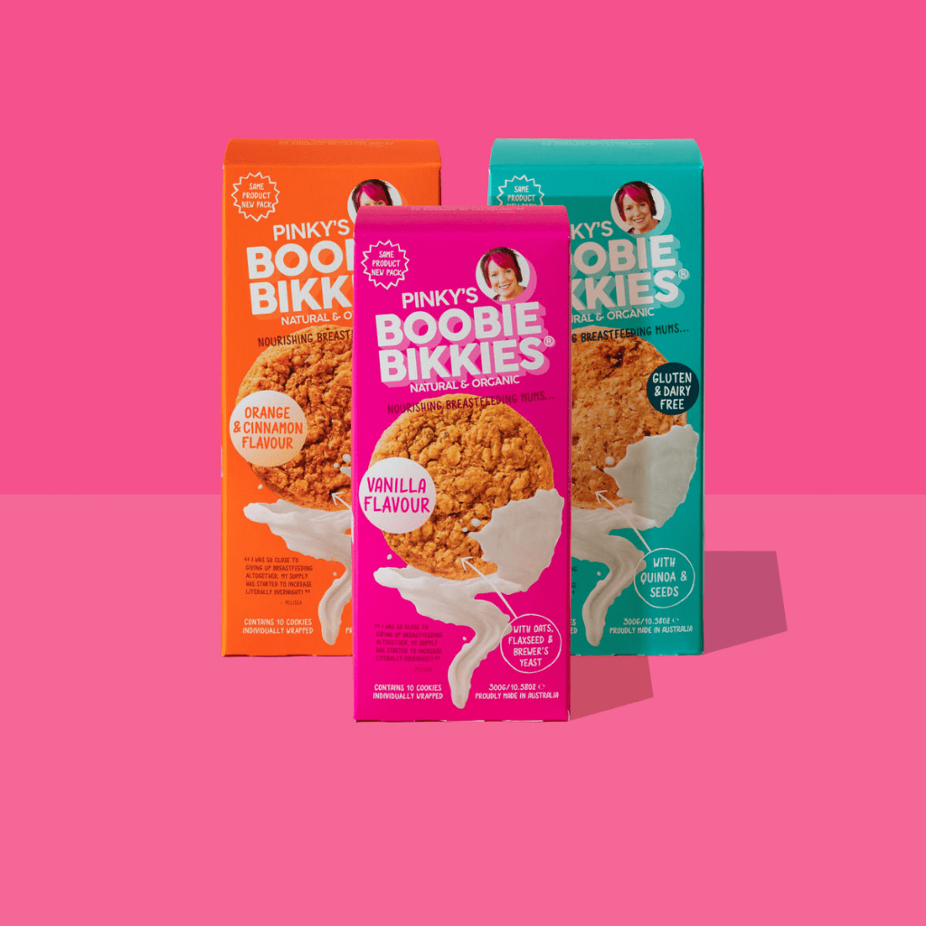 Boobie Bikkies by Pinky McKay - 3 x Flavour Combo Pack | Milkbar ...