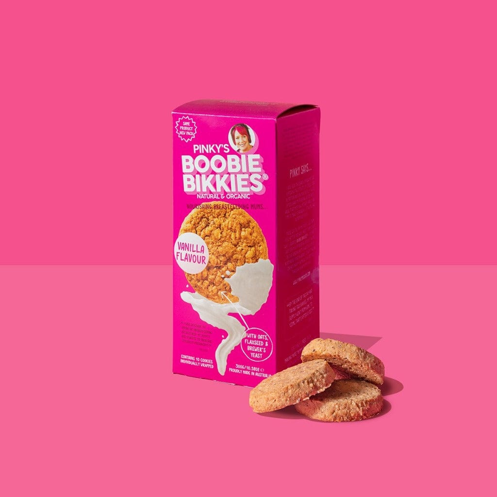 Boobie Bikkies by Pinky McKay | Lactation Cookies | Milkbar Breastpumps
